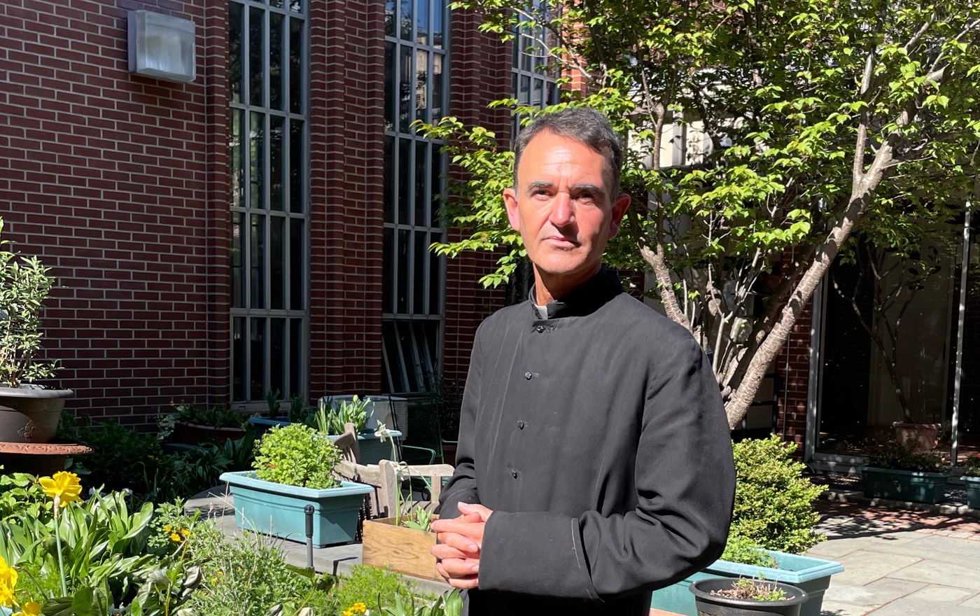 Saint John's in the Village Rector Father Graeme Napier